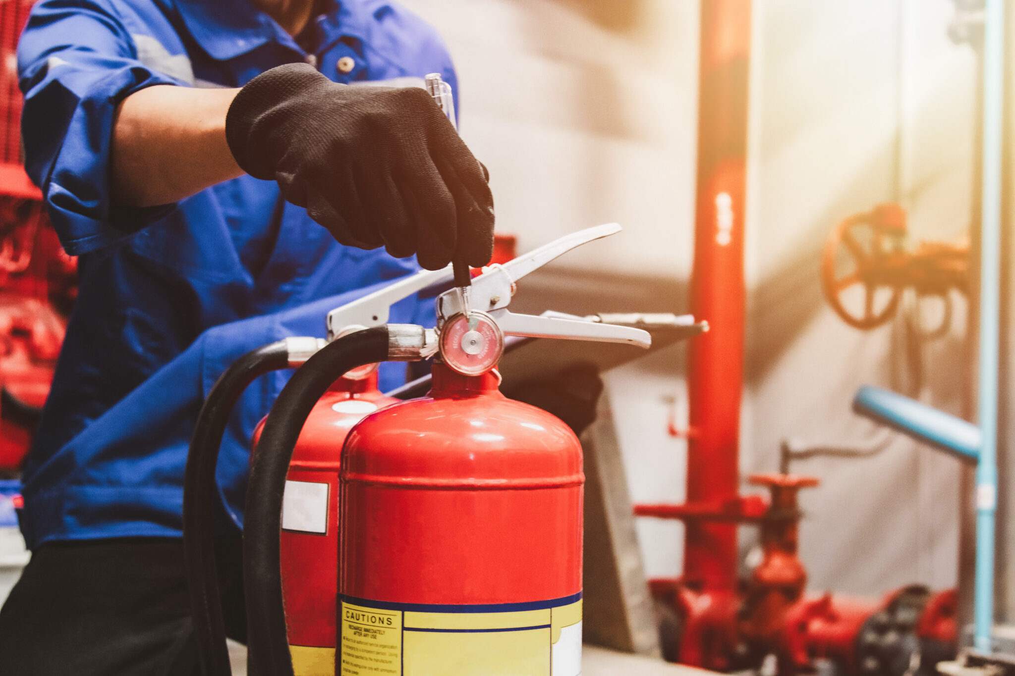 Fire Extinguisher Service - 48 Fire